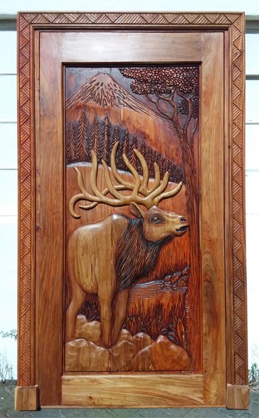 Wildlife Doors - Africarve Hand Carved Doors & Signs